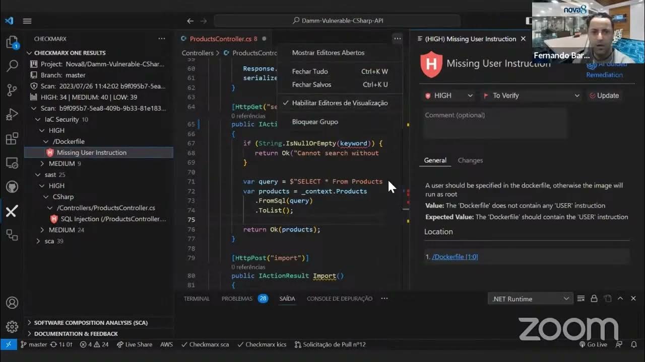 Checkmarx One | Plugin de IDE - VsCode - YouTube
