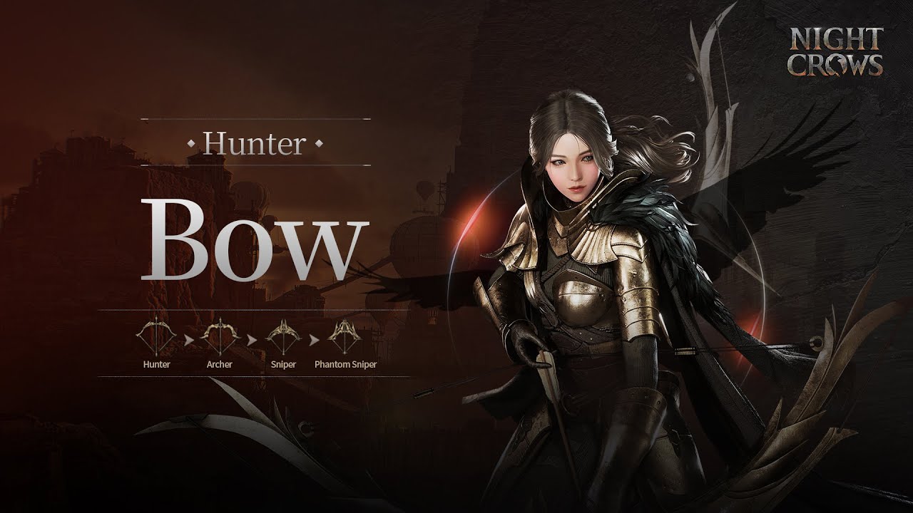 Day 2: Live Gameplay Night Crows as Archer #nightcrows - YouTube