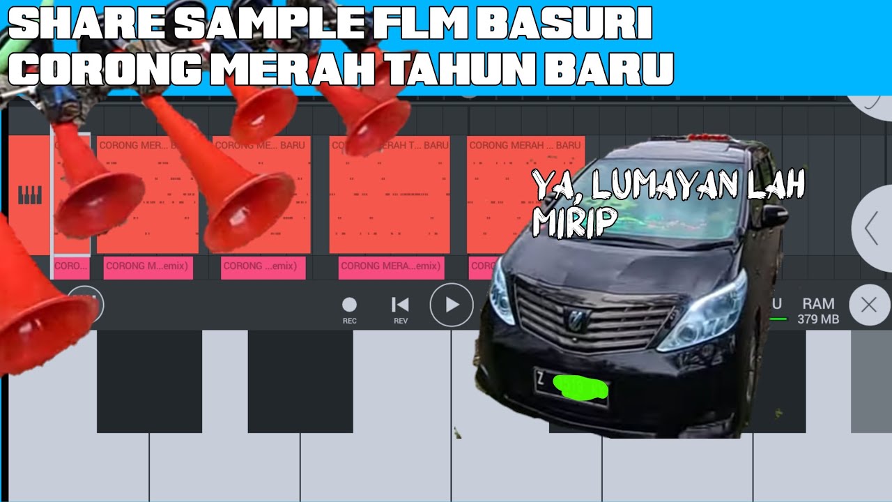 SHARE SAMPLE BASURI CORONG MERAH TAHUN BARU FT.@rendimka - YouTube