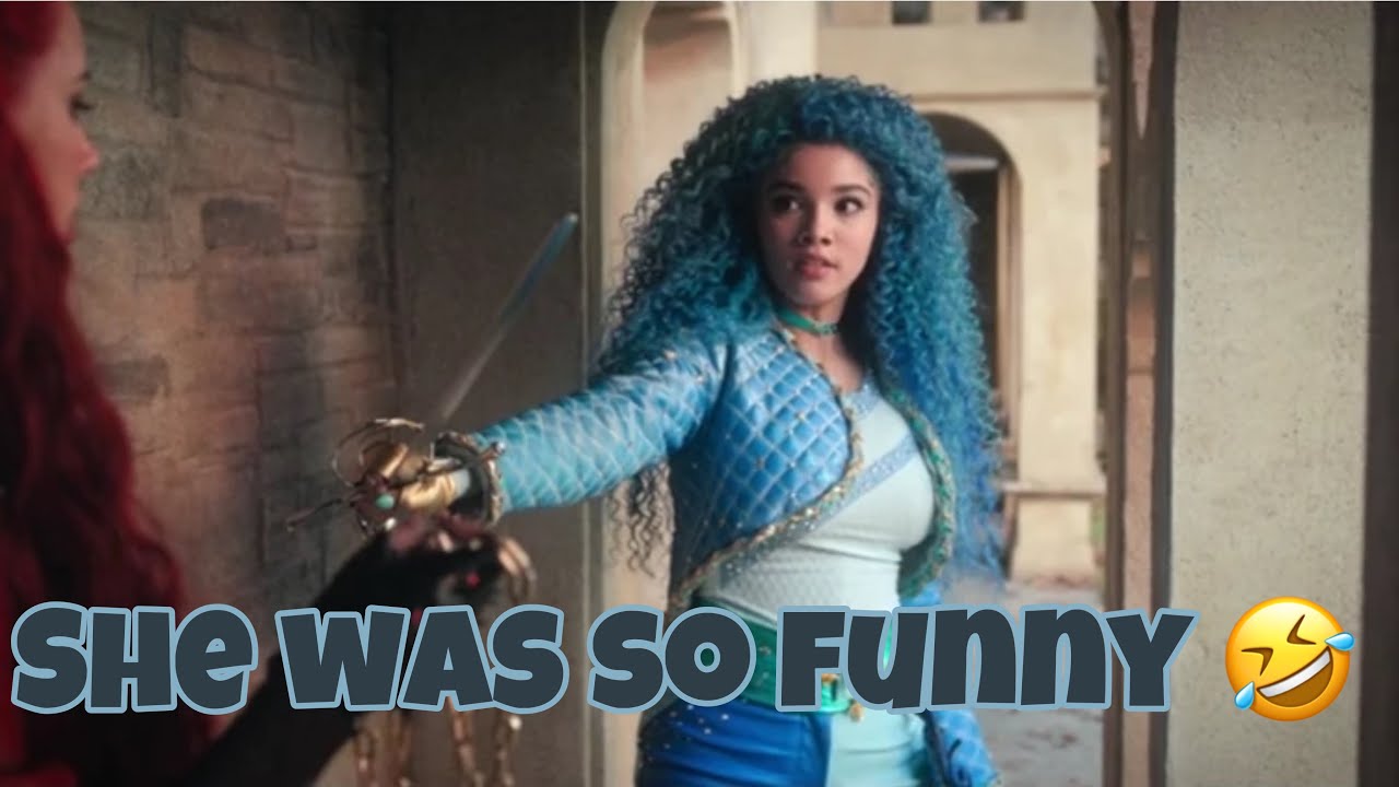 Chloe charming was so funny In Descendants the rise of red - YouTube