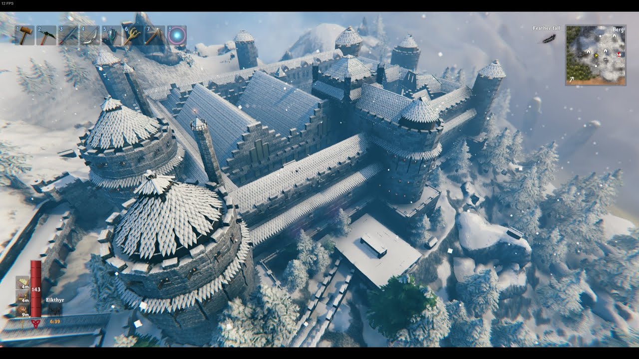Our Valheim build, Castle Chateau de Pierrefonds (France) - YouTube
