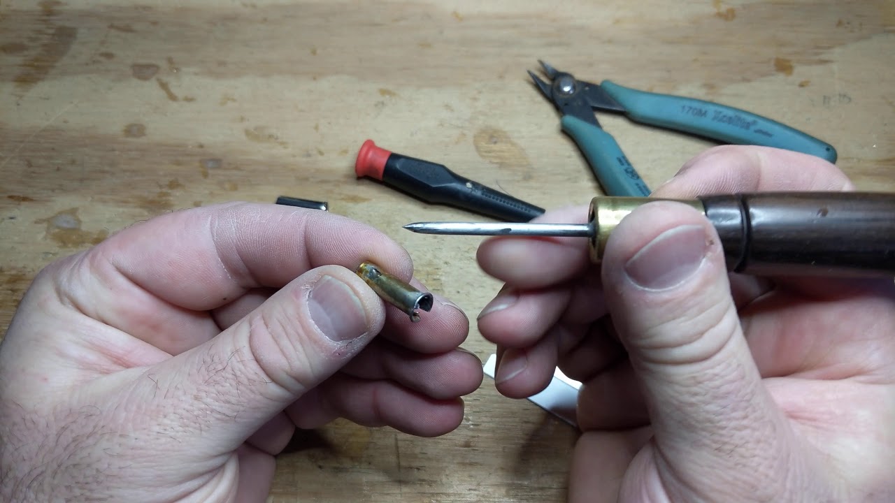 Replacing a Straight Pen Holder Nib Ferrule - YouTube