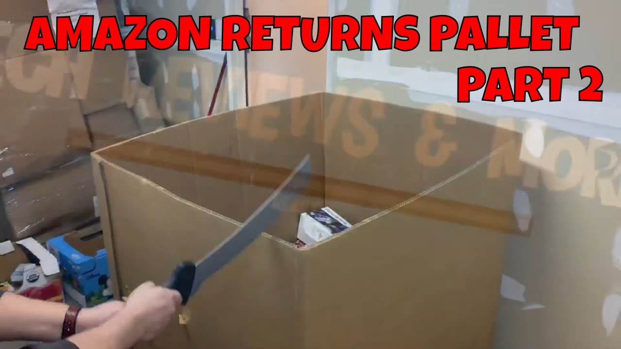 Amazon Returns Gaylord Pallet of Electronics & Appliances & More! Very ...