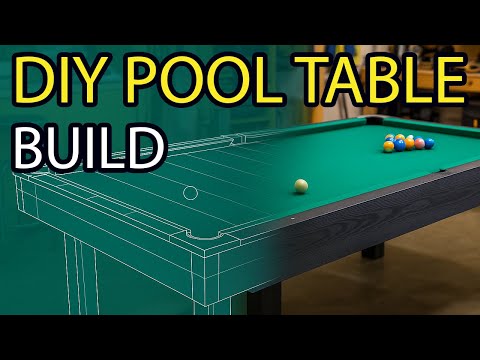 7-FOOT POOL TABLE from SCRATCH! The Ultimate Woodworking Challenge