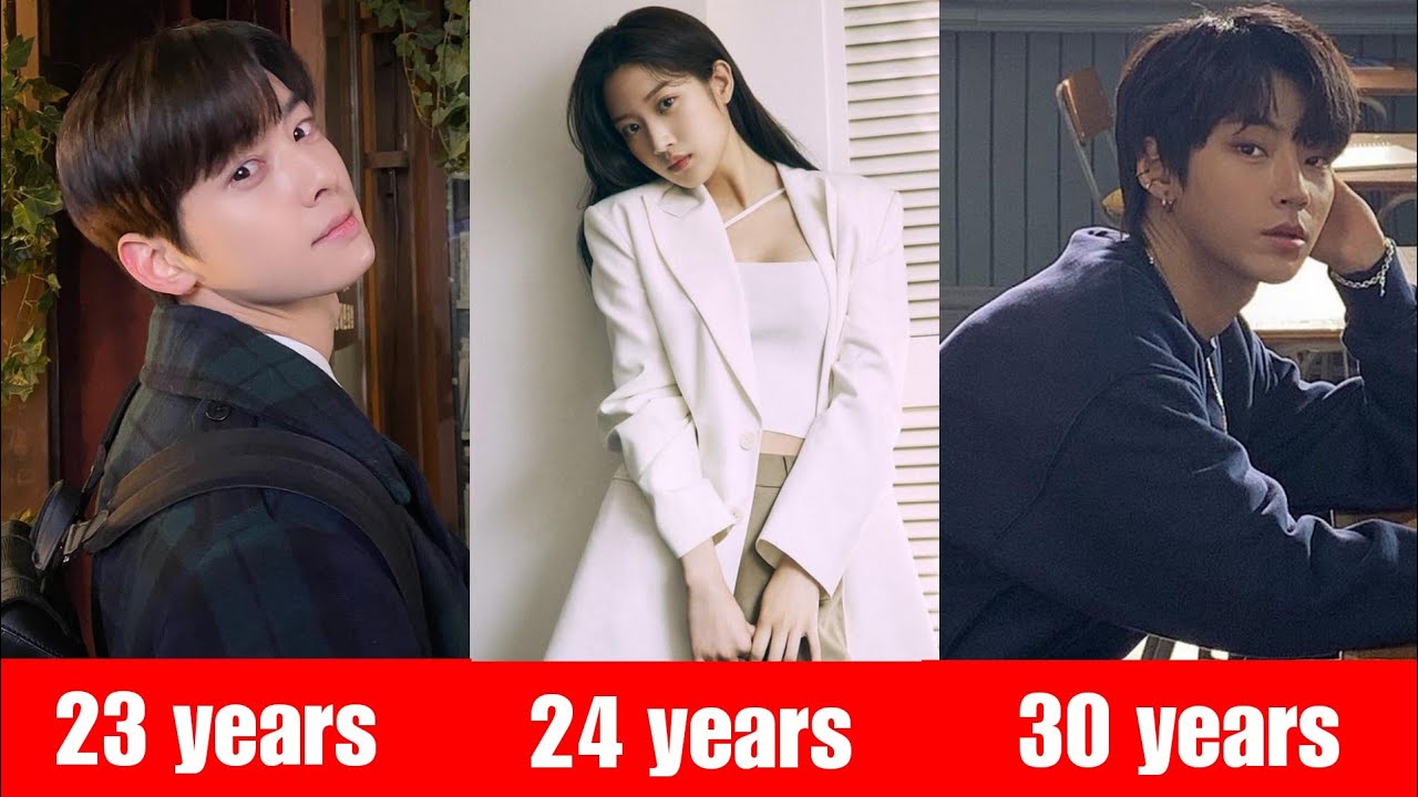 True Beauty Korean Drama | Actors Real Ages (From youngest to oldest ...
