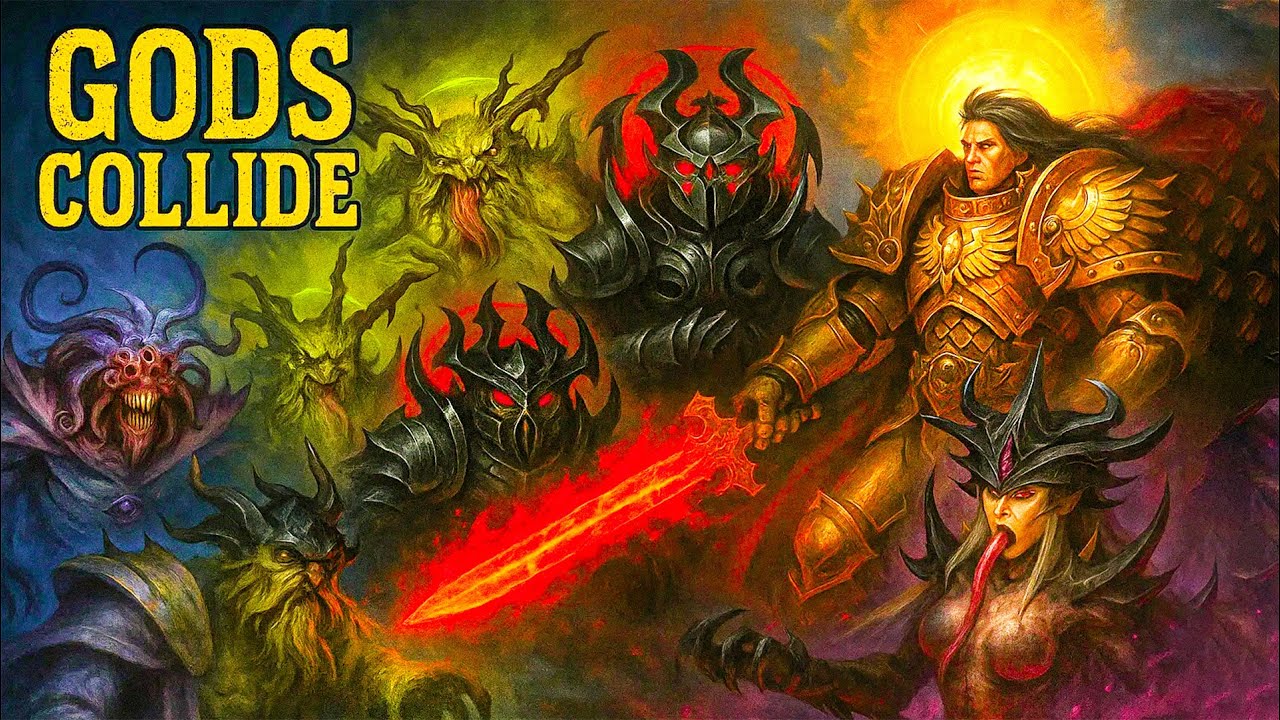 Who Would WIN: EMPEROR at Full Power VS All 4 CHAOS GODS Combined - YouTube