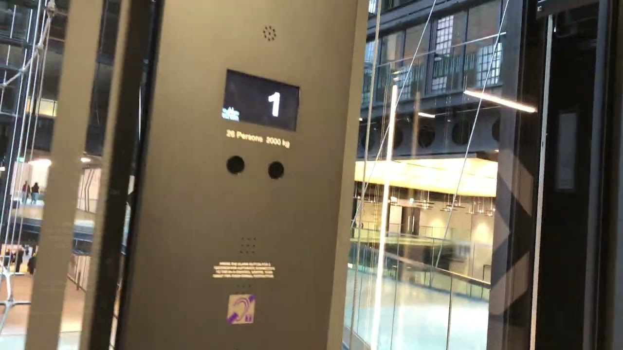 Brand new Schindler 5500 MRL elevator- Battersea Power Station in ...