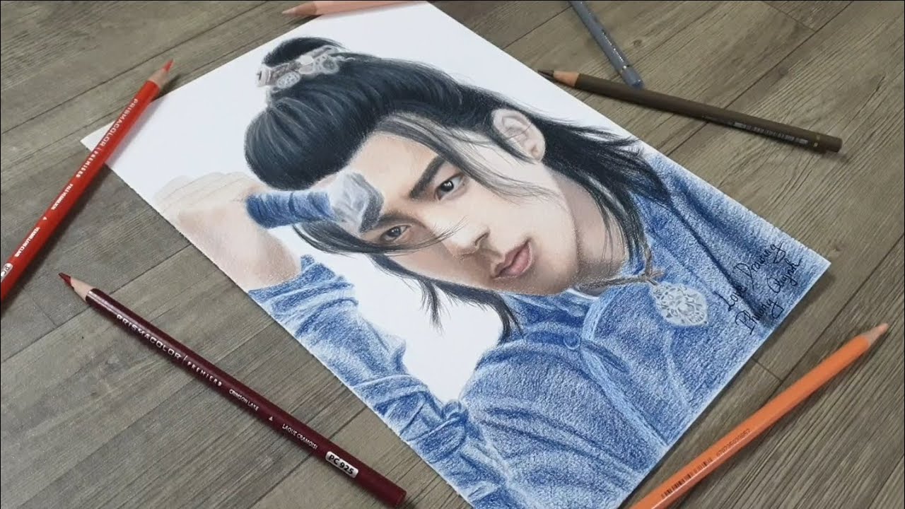 Drawing Zhuo BuFan (卓不凡)| 天行健|摩登兄弟刘宇宁| Lưu Vũ Ninh - YouTube