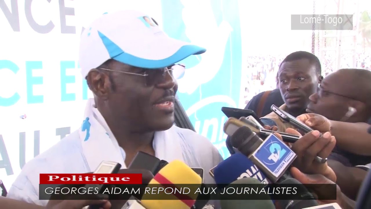 Georges Aidam répond aux journalistes - YouTube
