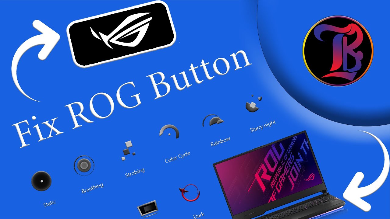 Republic Of Gamers Button