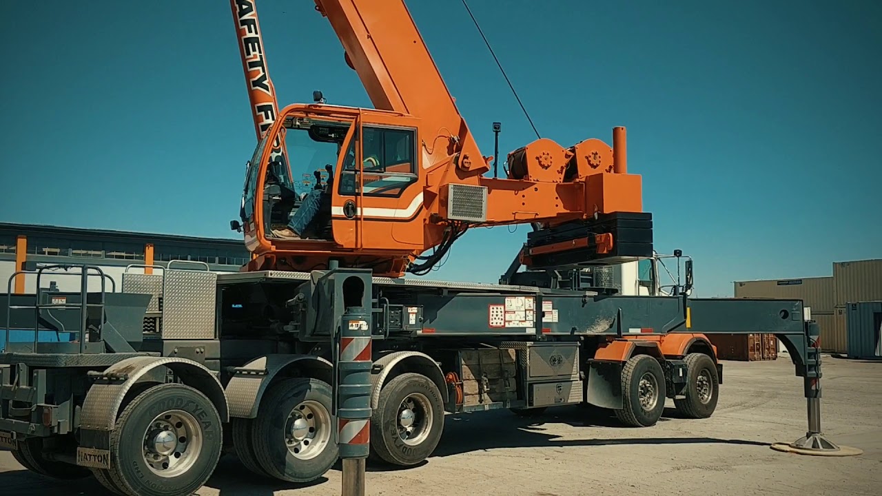 How empty container handler is assembled - YouTube