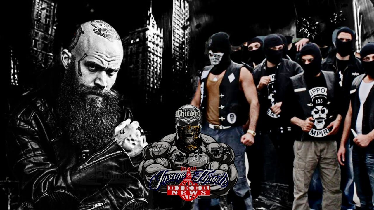 Motorcycle clubs wolf packing an individual - YouTube