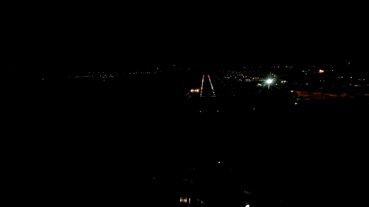 Beechcraft Musketeer night landing KJYO - YouTube