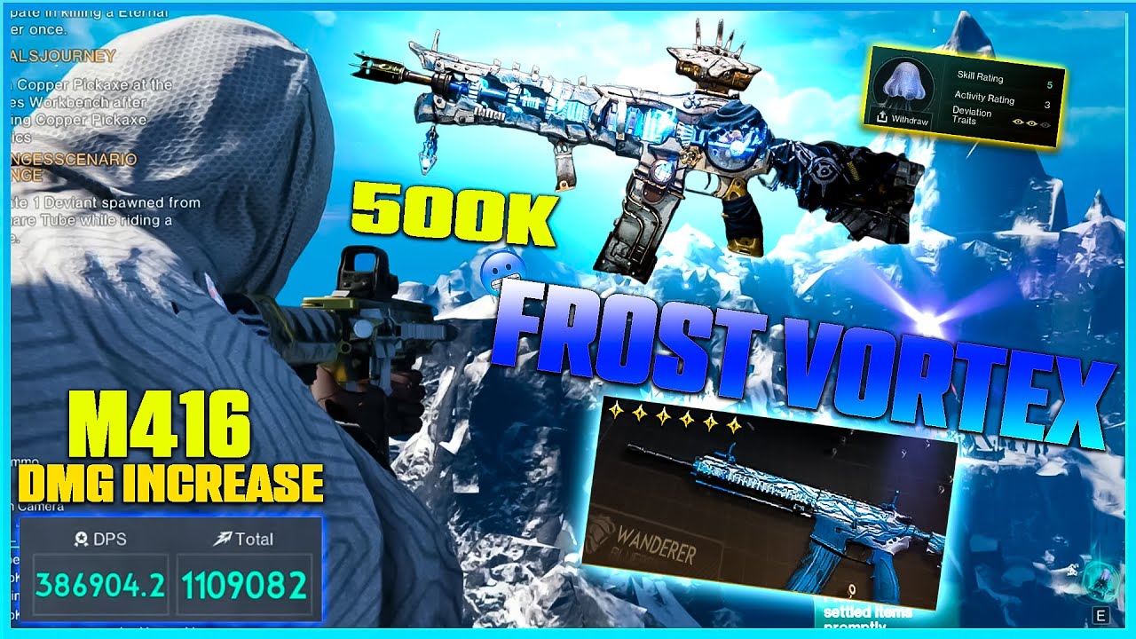 BEST FROST VORTEX BUILD - M416 SILENT ANABASIS MELTING BOSS MASSIVE DPS ...