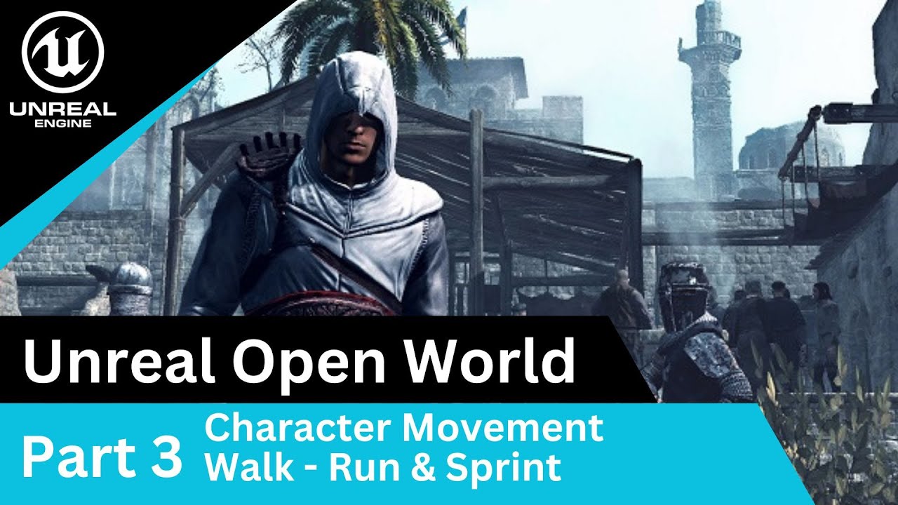 Unreal Character Locomotion Movement - Walk-Run and Sprint - UE5 Open ...