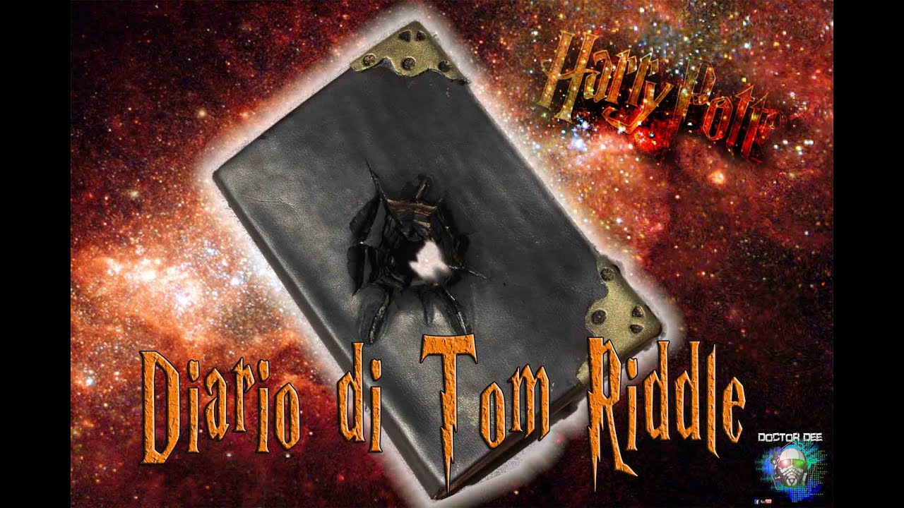 DIY : Diario tom marvolo Riddle (HORCRUX) - YouTube