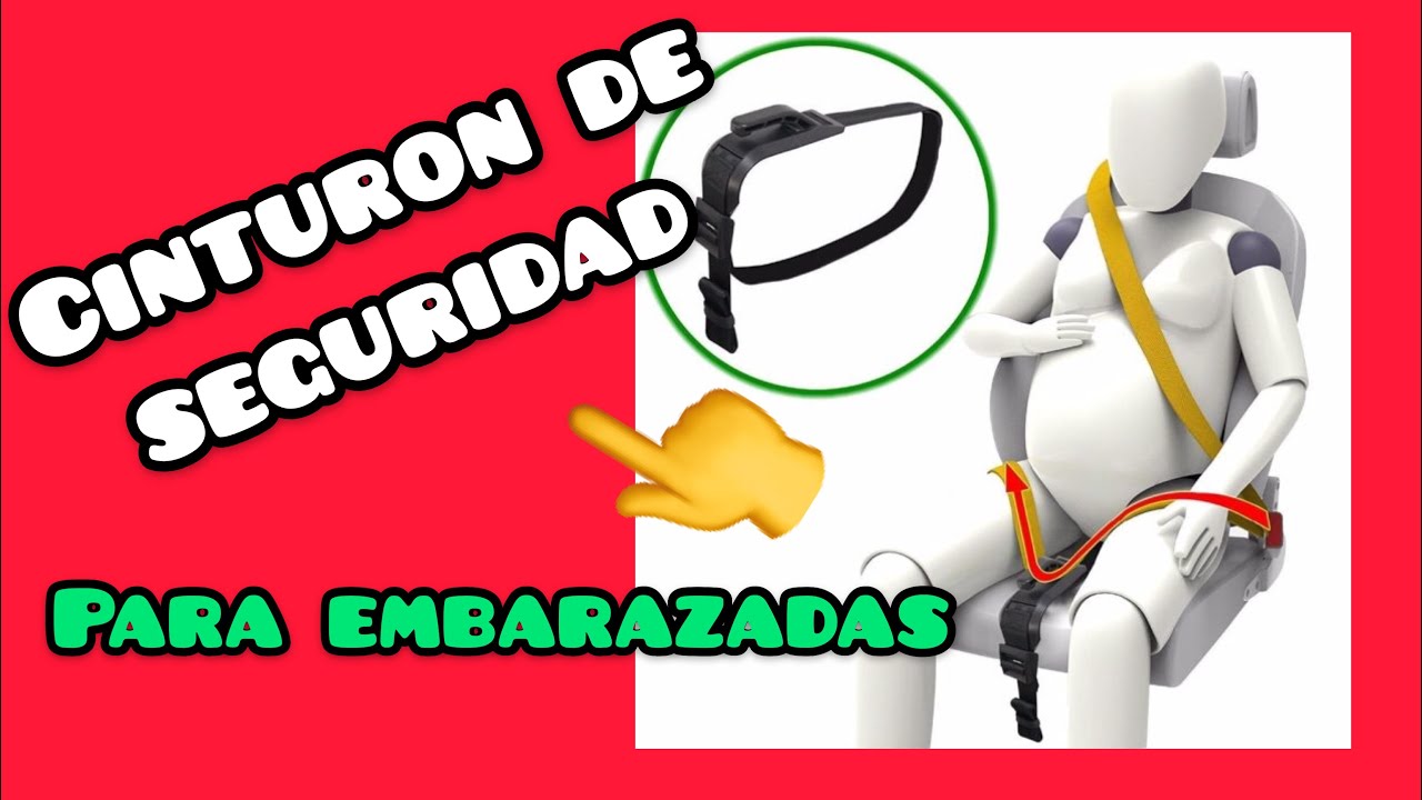 como ponerse el cinturón de seguridad estando embarazada - YouTube