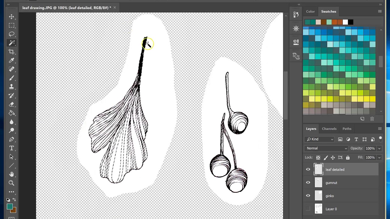 Recolour Artwork in Photoshop - YouTube