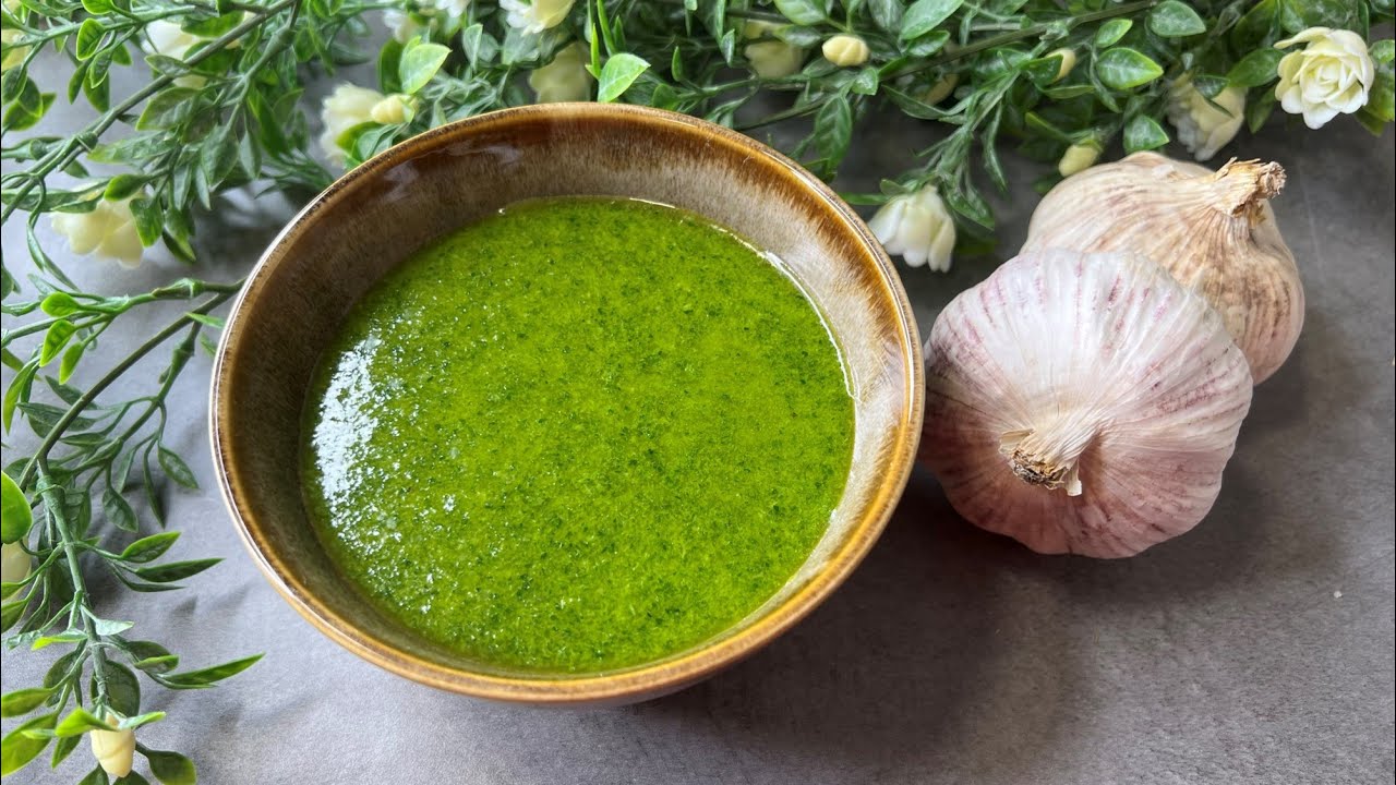 😋 PICADA de AJO Y PEREJIL 🧄🌿y como conservarlo👩‍🍳, guárdate este básico ...
