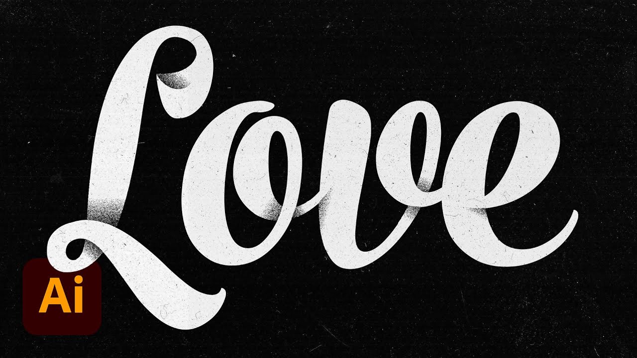 Grainy Shading Illustrator Text Effect Tutorial FREE Textures grainy-shading-illustrator-text-effect-tutorial-free-textures