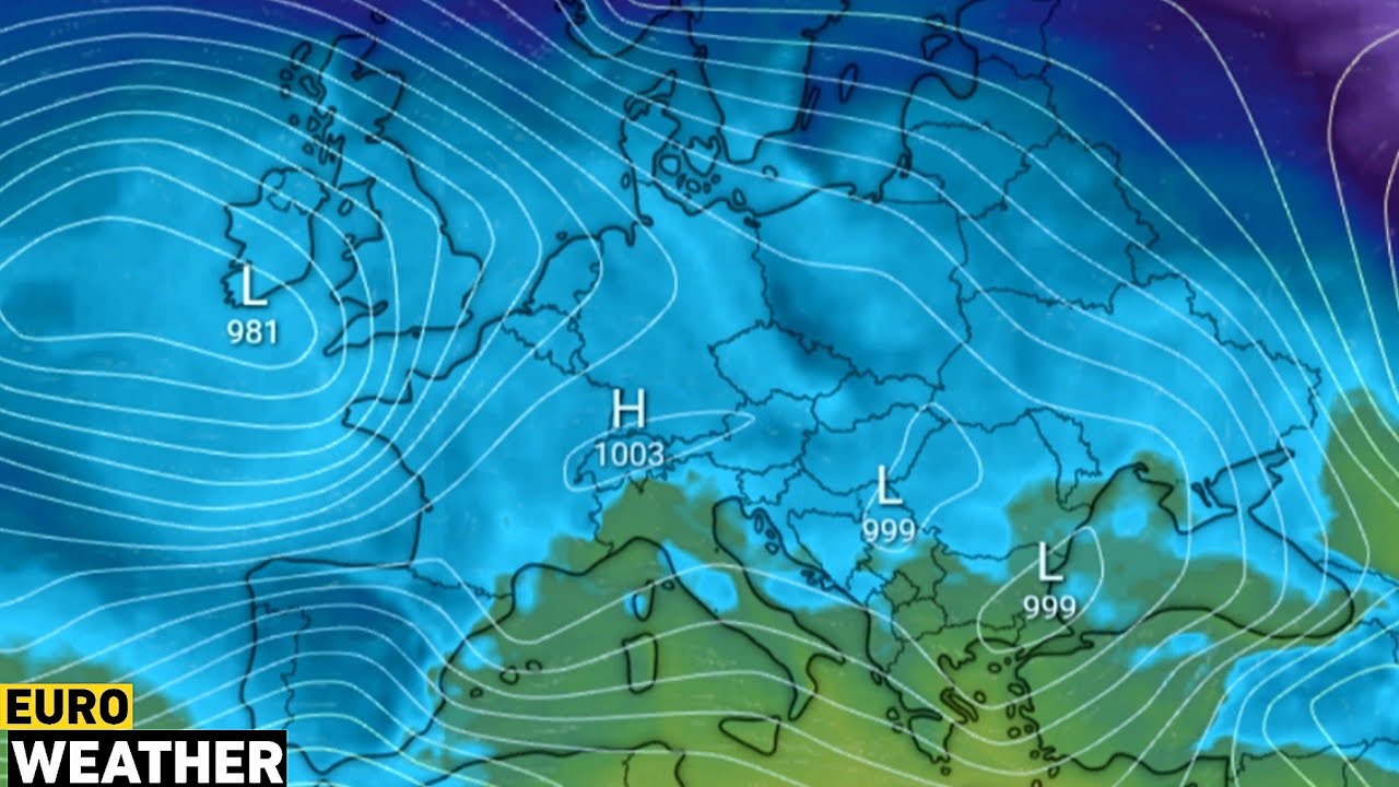 European Weather | GFS Model in 850 hPa February 16, 2026 - Temperature ...
