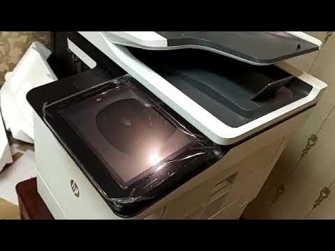 Hp laserjet managed flow MFP E62665 printer and photocopy | Daily new solutions | #Hp #howto ...