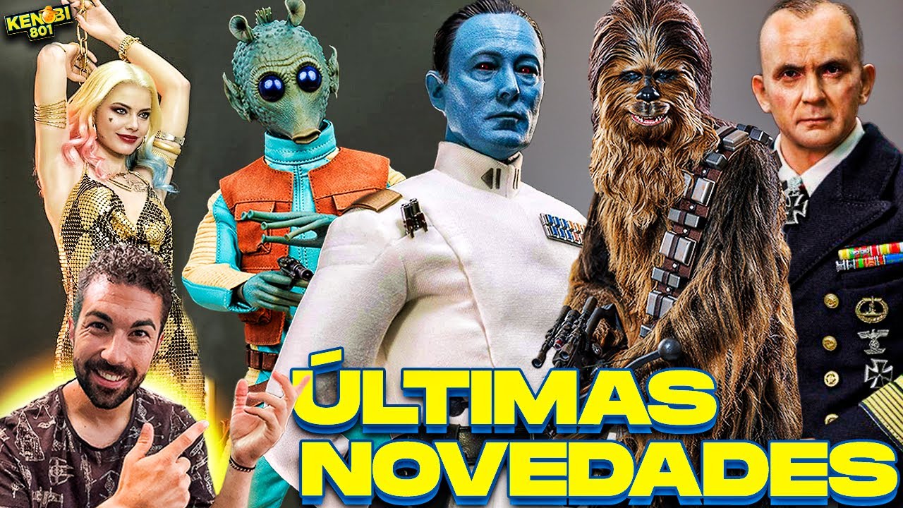 🧐 Novedades del 1/6 #54: ¡CLÁSICOS STAR WARS, GREEDO, CHEWBACCA, THRAWN ...