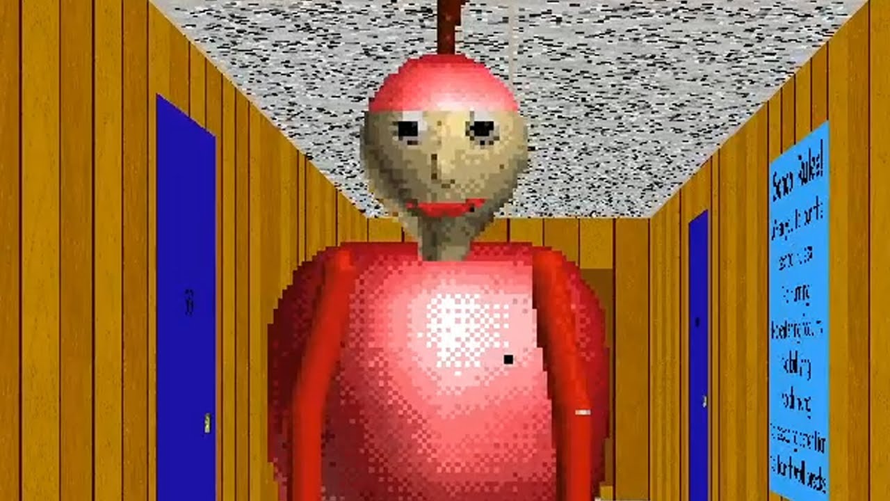 Baldi's Basics Halloween Mod | Baldi's Halloween Party Gameplay (No ...