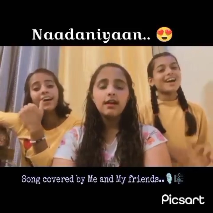 ||Naadaaniya Covered by Us|| #naadaniyaan #song #singing ...