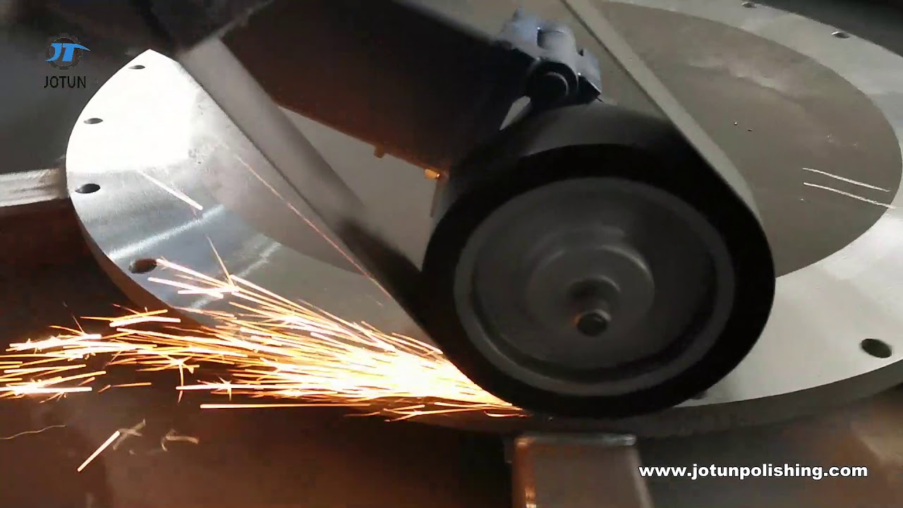 China automatic surface grinding machine for round plate-polishing ...