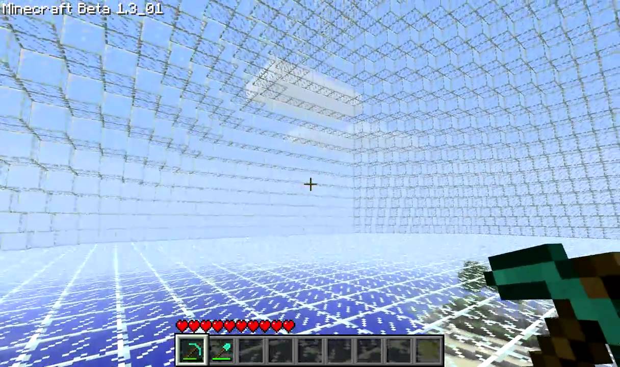 Minecraft Glass boll - YouTube