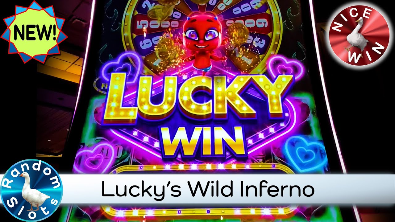 😄 New⭐️Lucky's Wild Inferno Slot Machine Nice Feature Win - YouTube