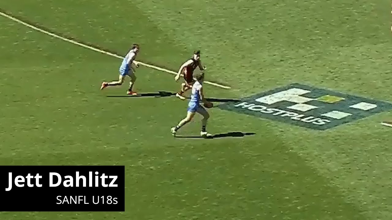 Jett Dahlitz - Dominant Performance - SANFL U18s Grand Final - YouTube