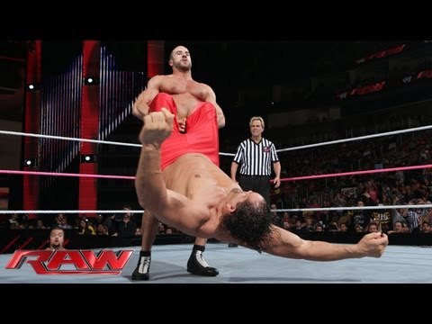 Santino Marella & The Great Khali vs. The Real Americans: Raw, Oct. 7, 2013