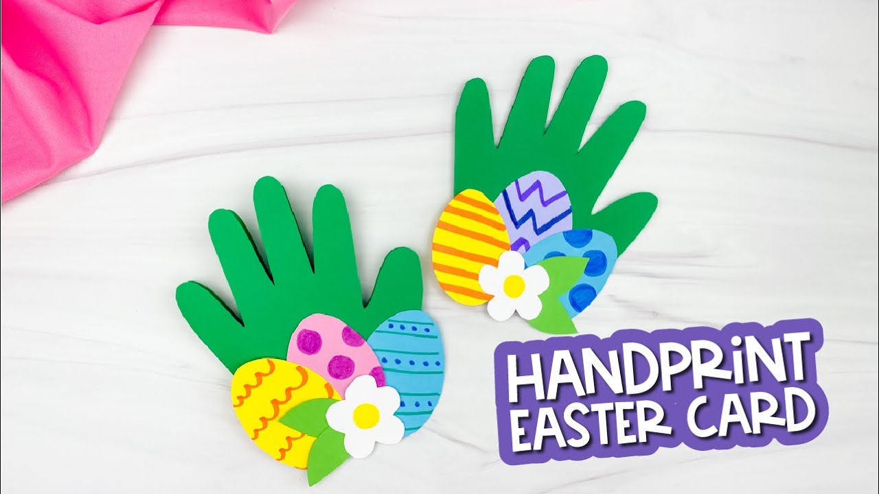 Handprint Easter Card Craft YouTube handprint-easter-card-craft-youtube