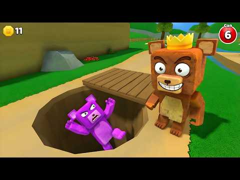 MOR AYIYI TUZAĞA DÜŞÜRDÜK! 😱| Super Bear Adventure