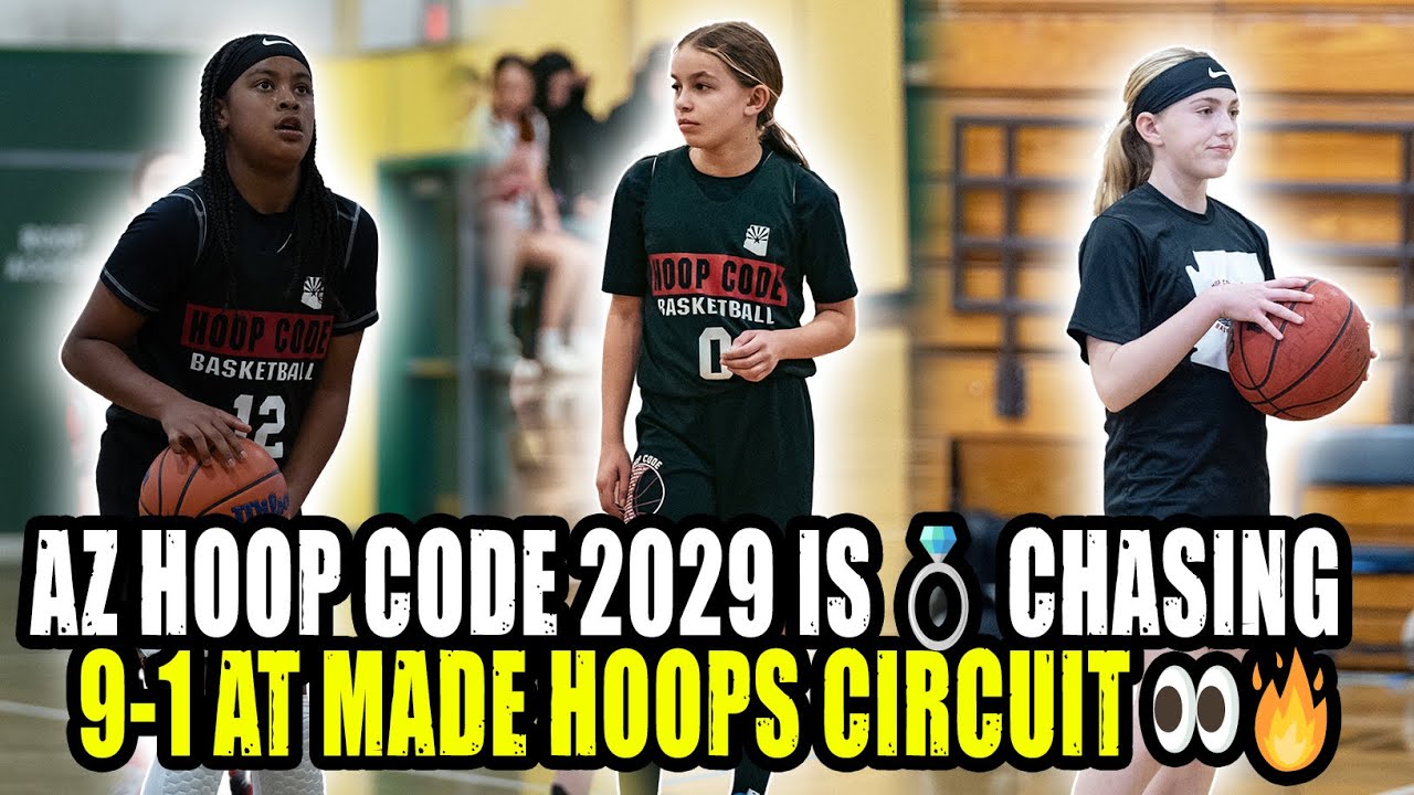AZ Hoop Code 2029 is Ring Chasing 💍 9-1 at MADE Hoops so far 👀🔥 - YouTube