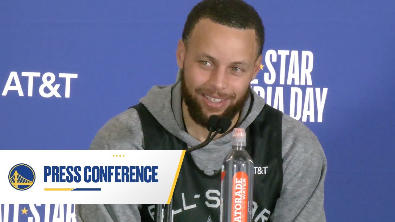 Stephen Curry's 2025 NBA All-Star Press Conference - YouTube