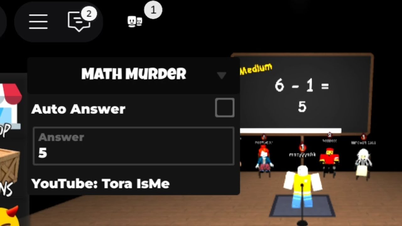 Math Murder Script | Show Answer - YouTube