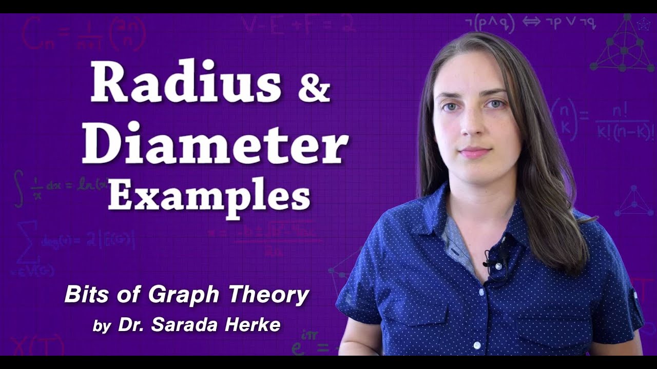 Graph Theory 52 Radius And Diameter Examples YouTube Graph Theory 52 Radius And Diameter Examples YouTube