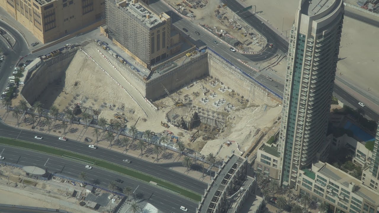DUBAI - Forte Tower 1 - Construction Update 2017-10-08 - YouTube