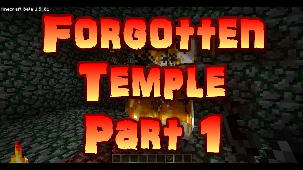 Minecraft Custom Map (Forgotten Temple) - Part 1 - YouTube