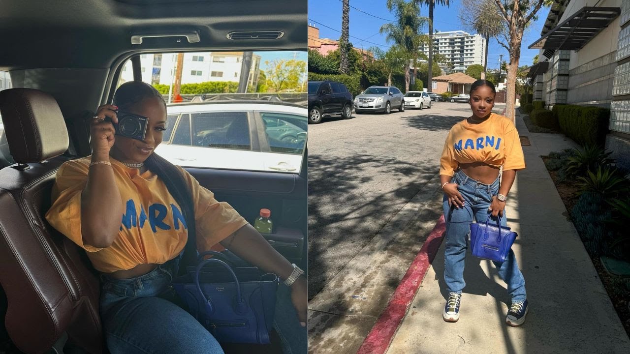 Behind the Scenes: Reginae Carter's Gorgeous Photoshoot for Toya ...