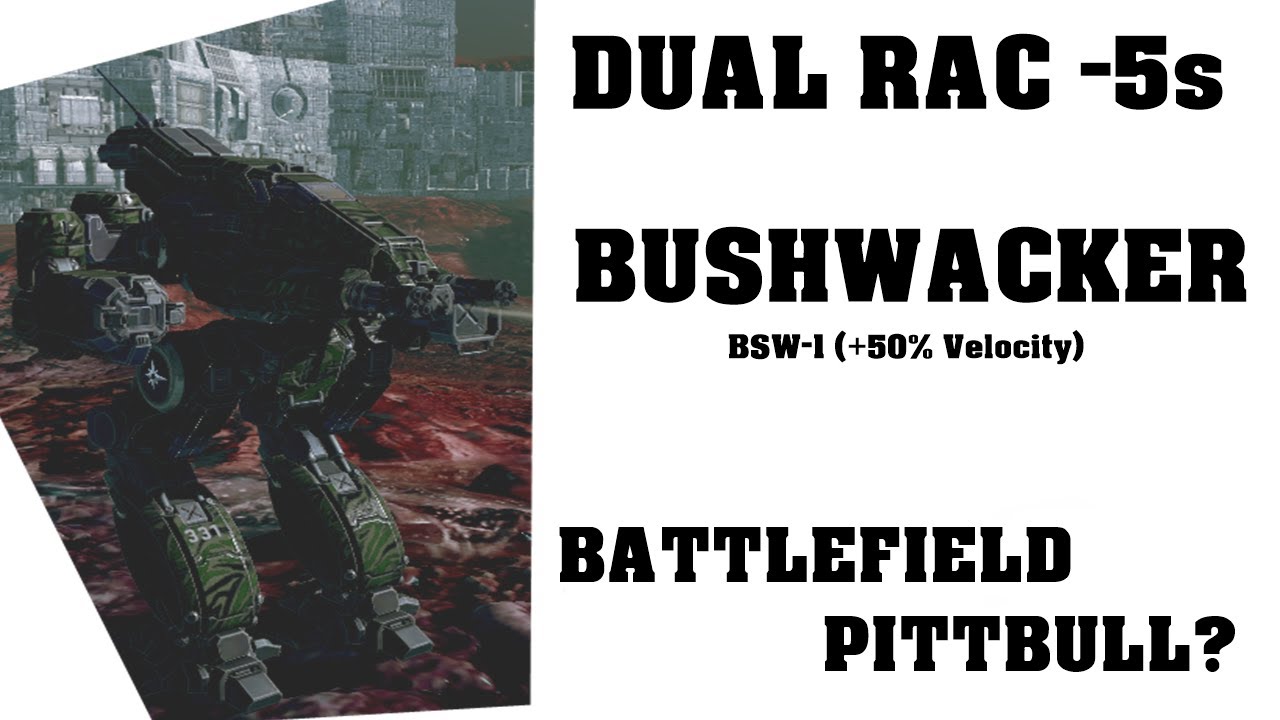 The Bushwacker, MWO Footage #gladius6 on #Twitch #battletech # ...