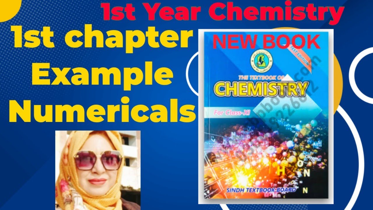 1st year chemistry new book sindh board| 1st chapter| Example solutions ...