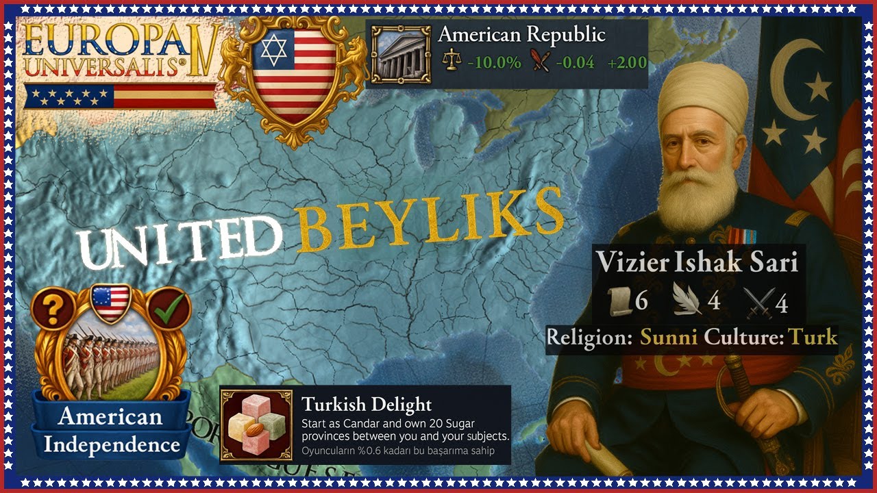 TÜRKLERİN YENİ DÜNYA FETHİ! | EU4 Candar Rehberi & Amerika Beylikleri ...
