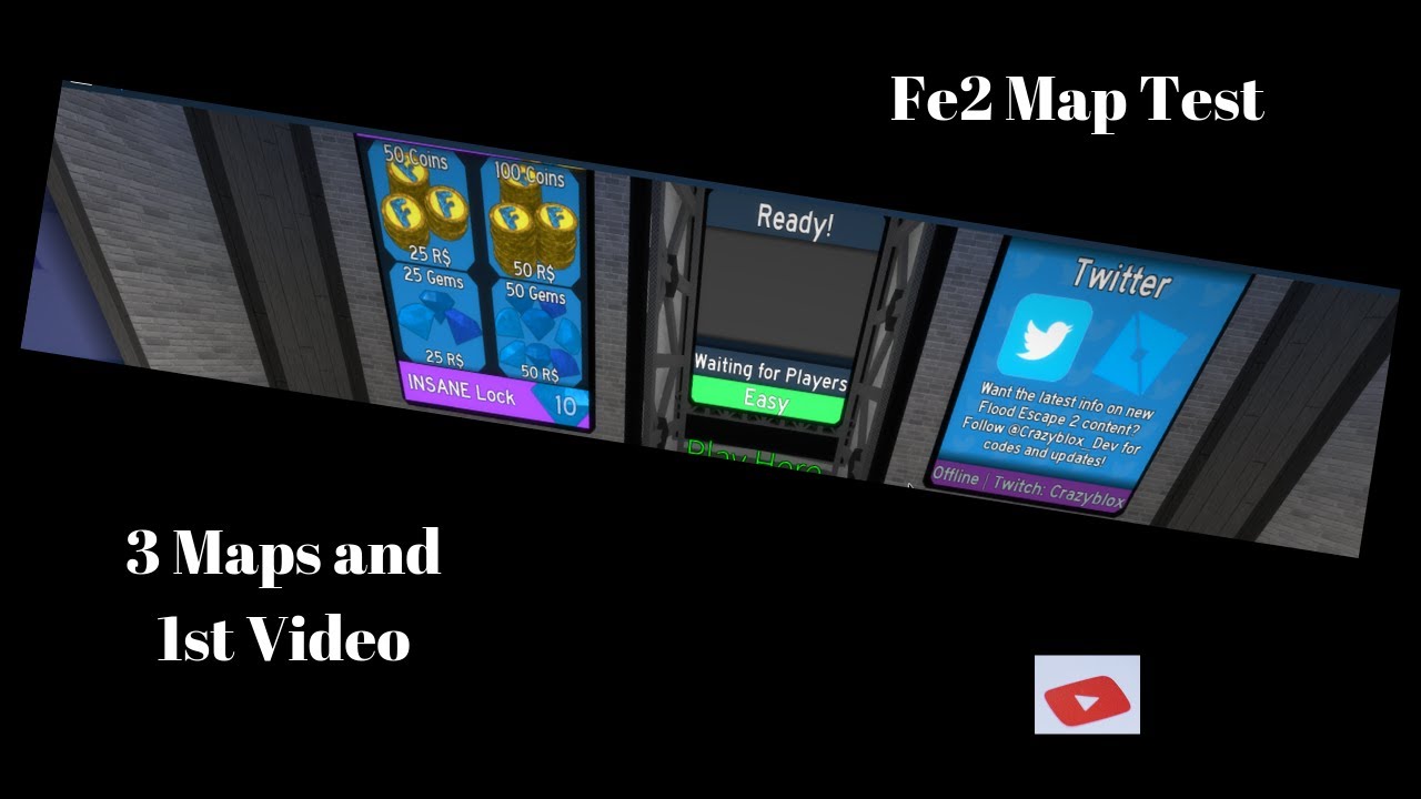 Fe2 Test Map: 3 Fe2 Maps and 1st Video - YouTube