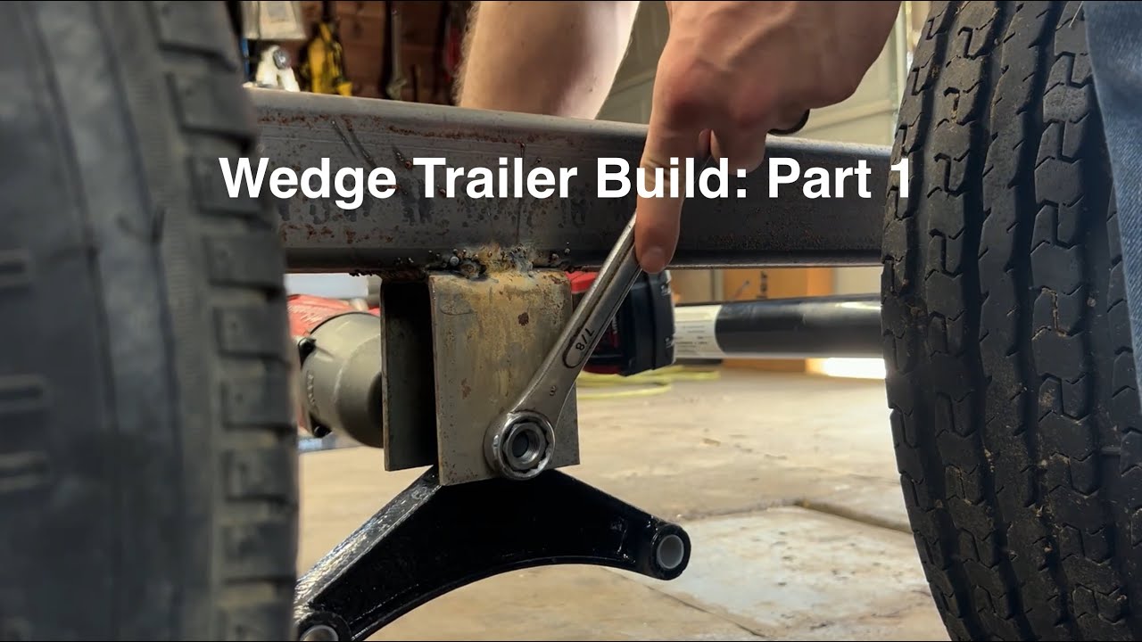 Wedge Trailer Build Part: 1 - YouTube