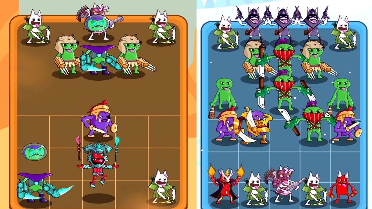 Merge Monster Master Battle - Garten Of Banban7 Monster vs Robot ...