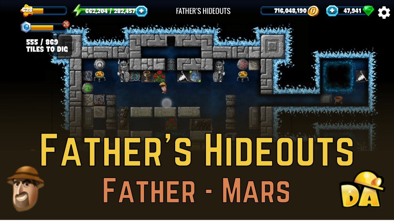 Father's Hideouts - #6 Father Mars - Diggy's Adventure - YouTube